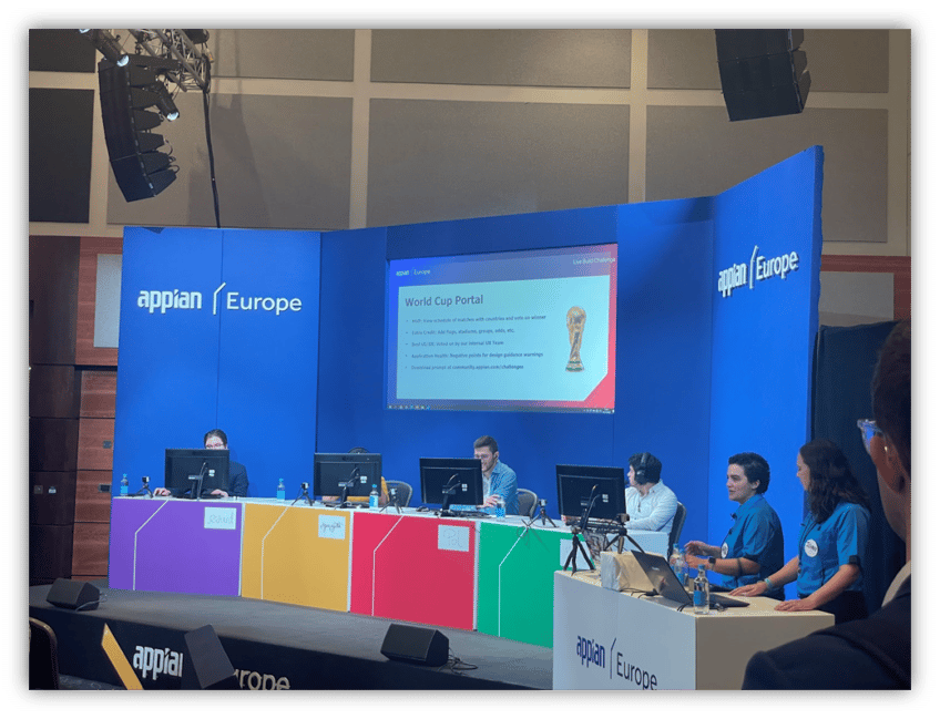 Appian Europe 2022 - The Powerful Message Behind the Live Build Challenge
