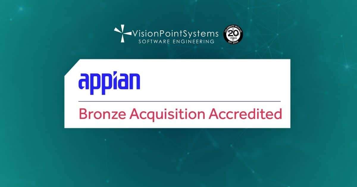 Vision Point Systems Earns Appian Acquisition Accreditation Vision